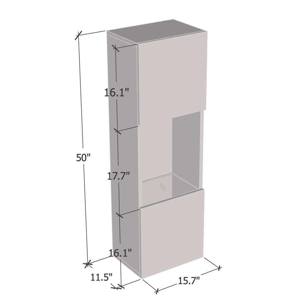 Fly Type-22 Floating Bookcase - Meble Furniture